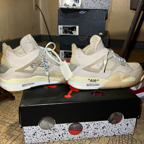 Jordan | Shoes | Offwhite Jordan 4s | Poshmark